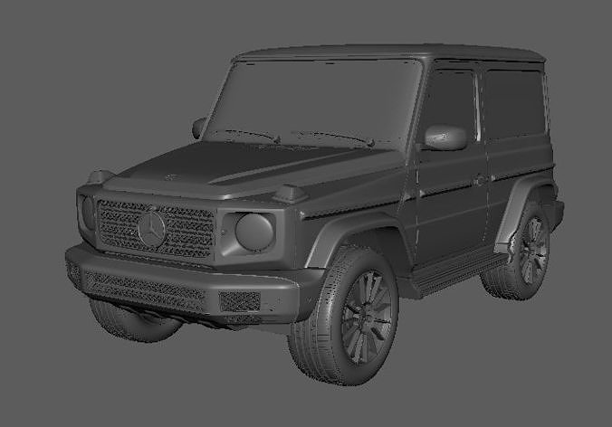 Mercedes-Benz G 550 3D model | CGTrader