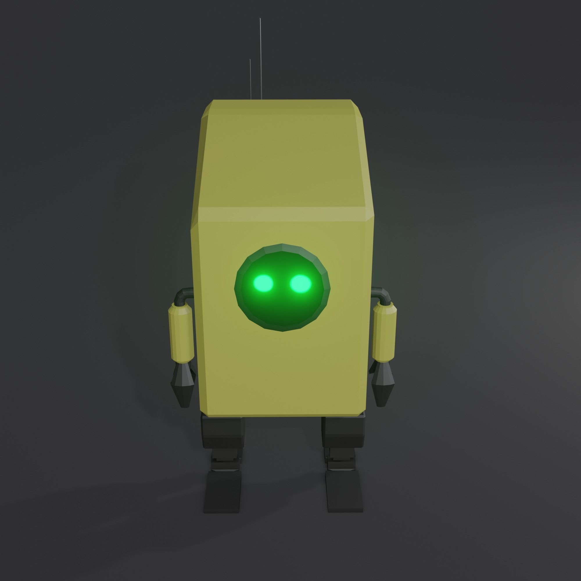Low poly robot free VR / AR / low-poly 3D model | CGTrader