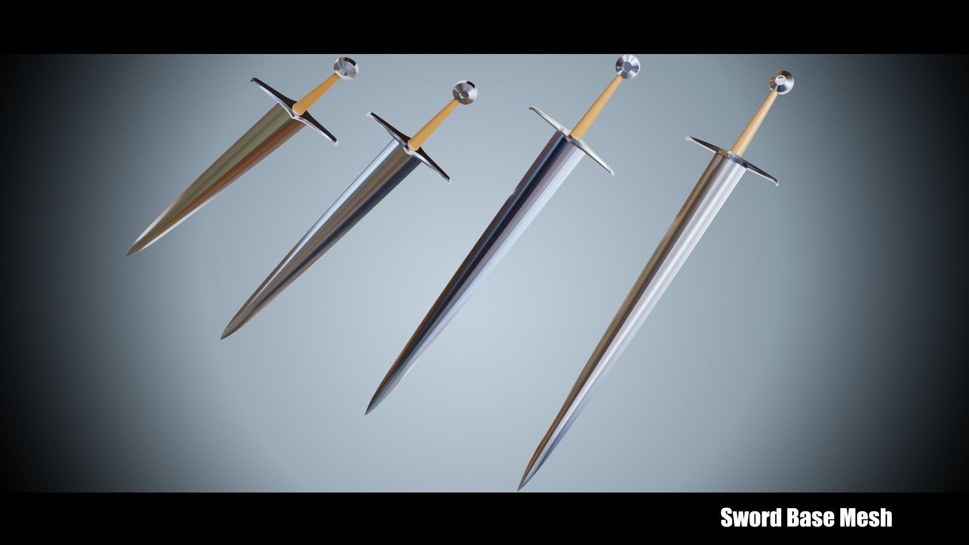 3D model Sword Base Mesh 01 VR / AR / low-poly | CGTrader