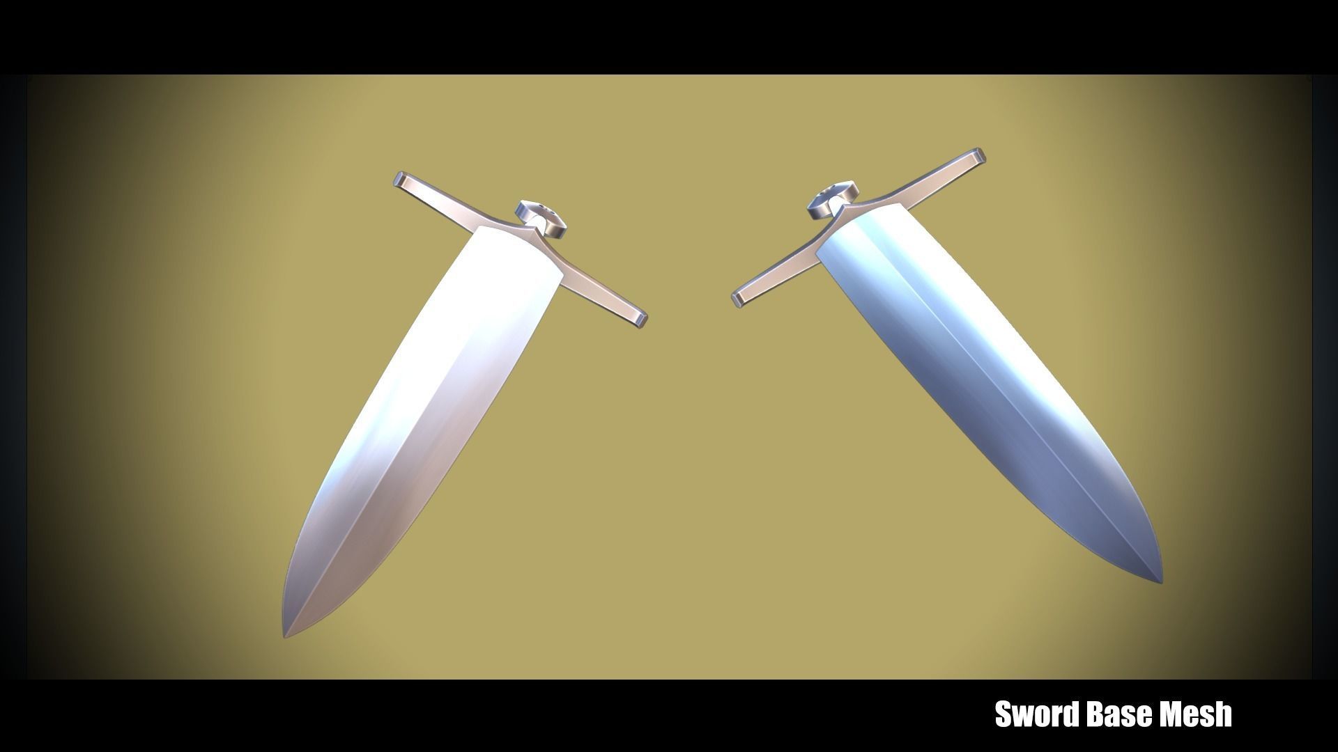 3D model Sword Base Mesh 01 VR / AR / low-poly | CGTrader