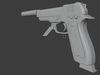 Beretta 93R Handgun free 3D model | CGTrader