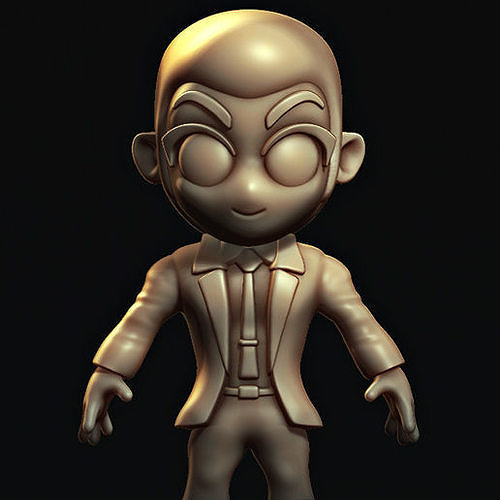 Arsene Lupin 3 3D model 3D printable | CGTrader