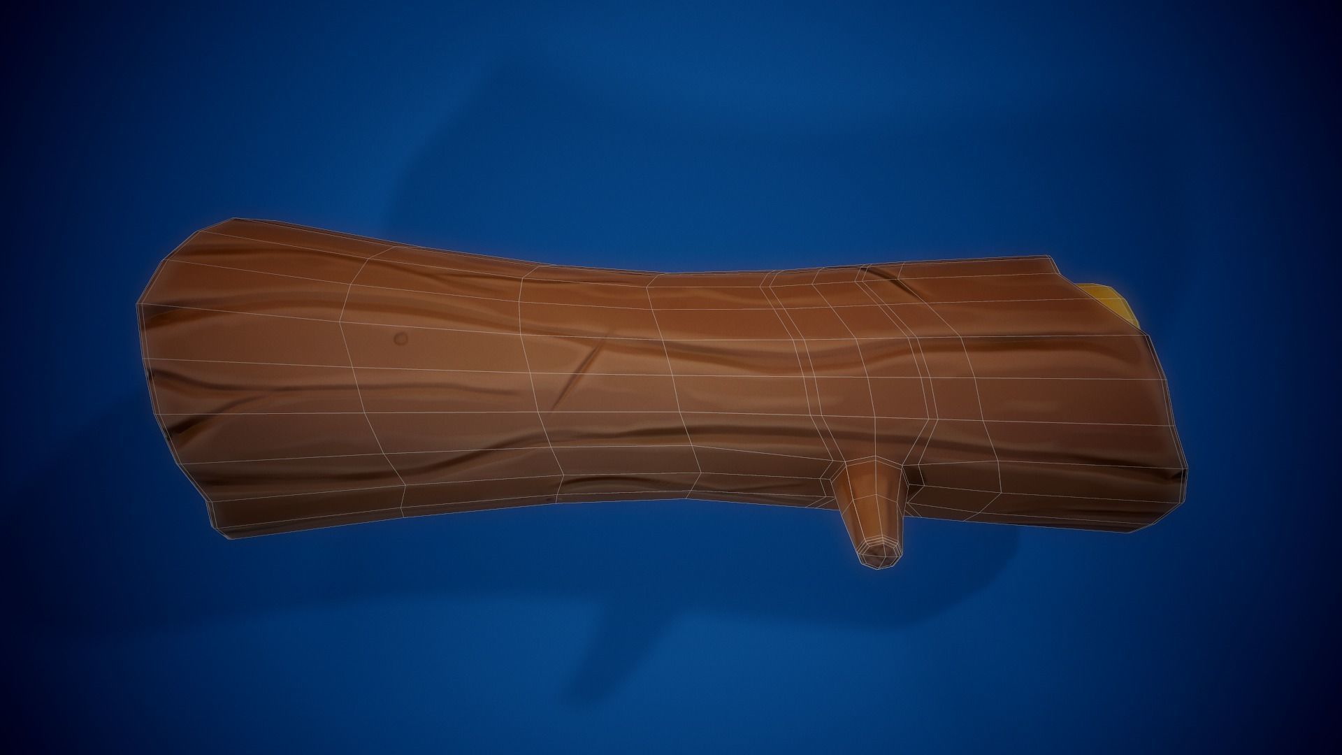 3D model Stylized Wood Log - Tutorial Included VR / AR / low-poly ...