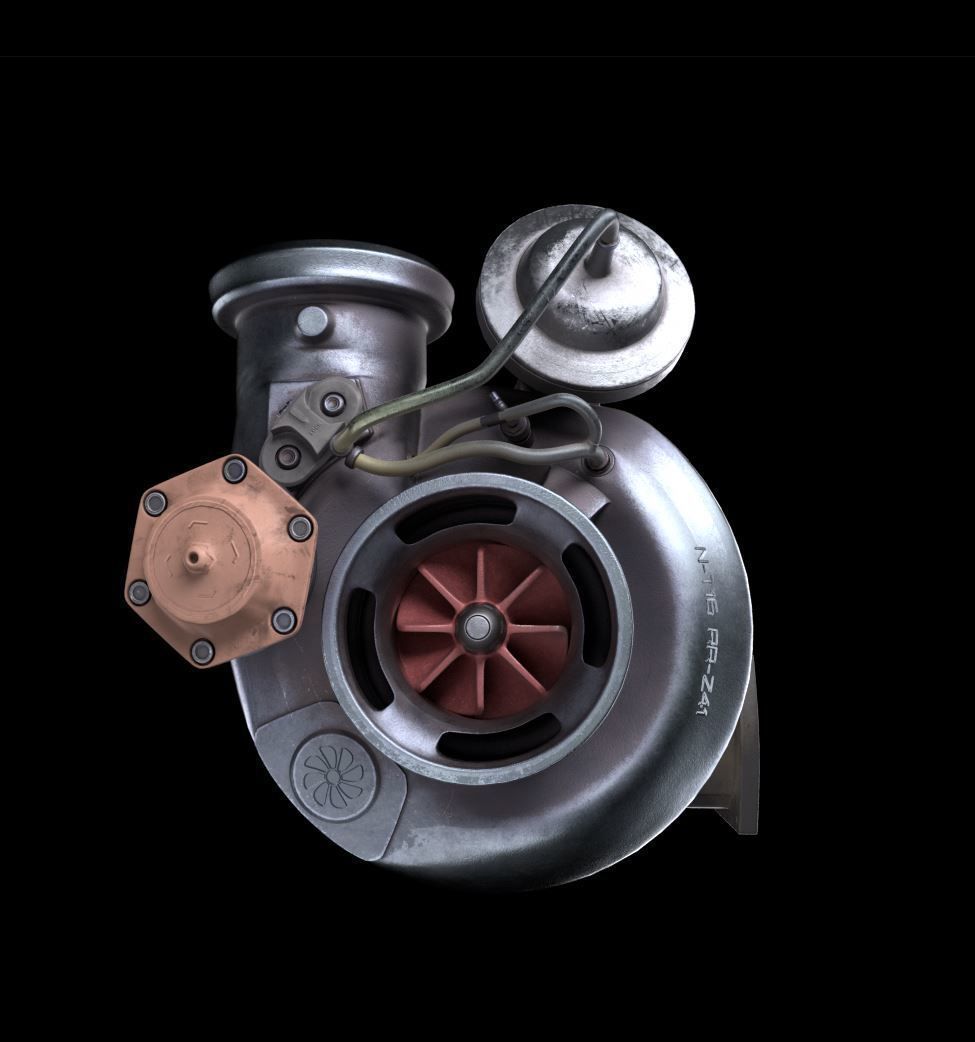 TURBO KIT 3D model | CGTrader