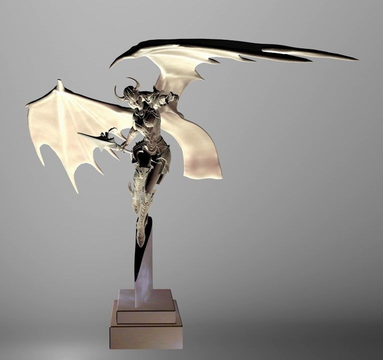 Vampire Queen 3D model 3D printable | CGTrader