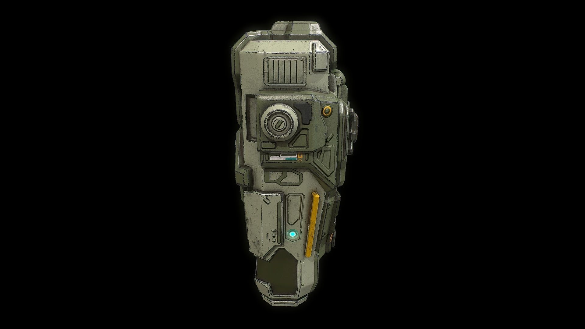 3D model Low poly sci fi drop pod VR / AR / low-poly | CGTrader
