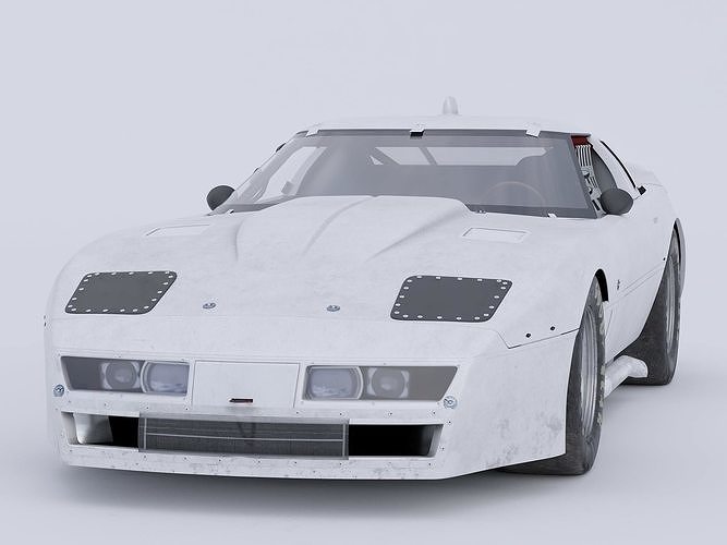 1984 Chevrolet Corvette C4 IMSA 3D model | CGTrader