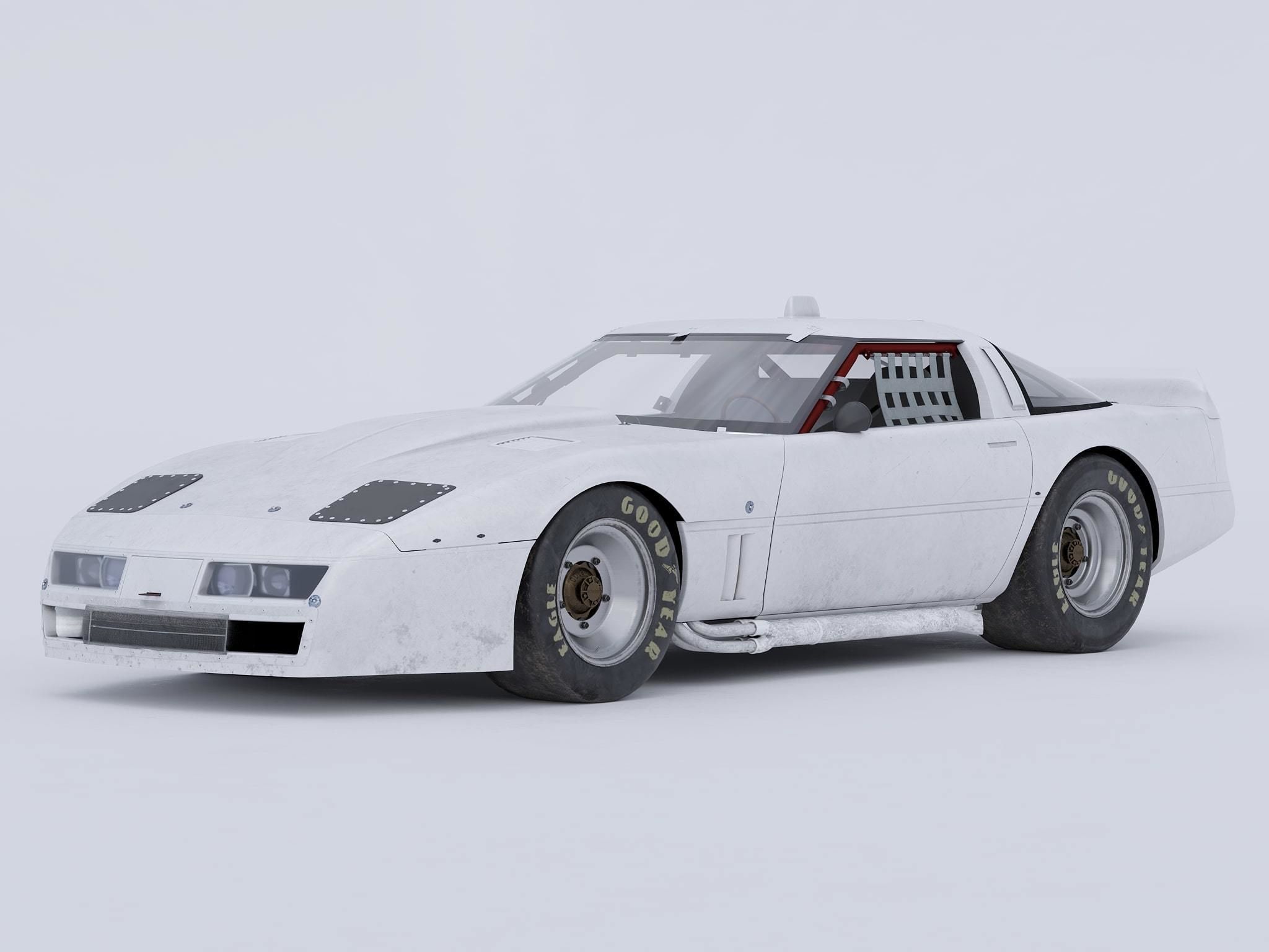1984 Chevrolet Corvette C4 IMSA 3D model | CGTrader