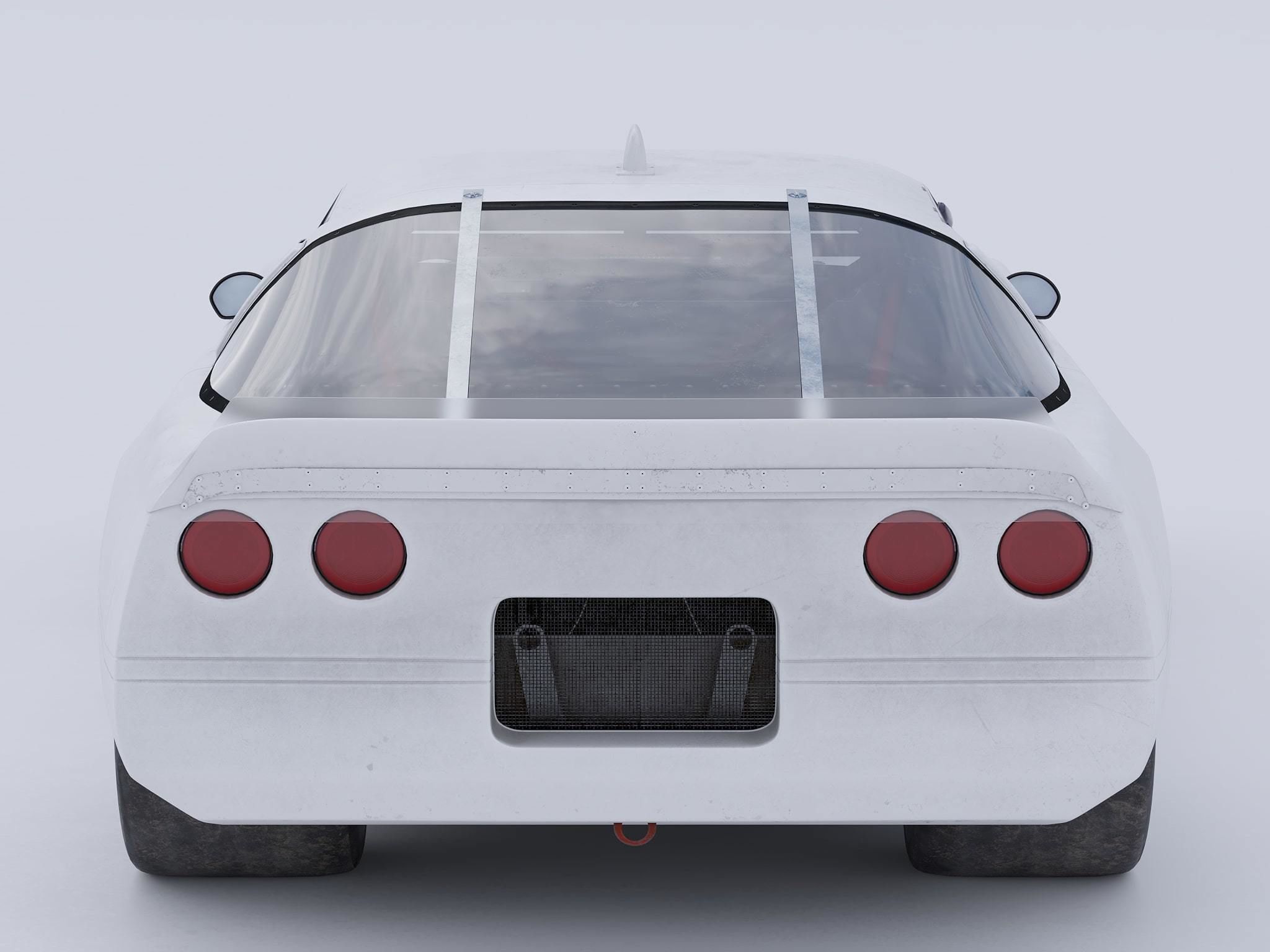 1984 Chevrolet Corvette C4 IMSA 3D model | CGTrader