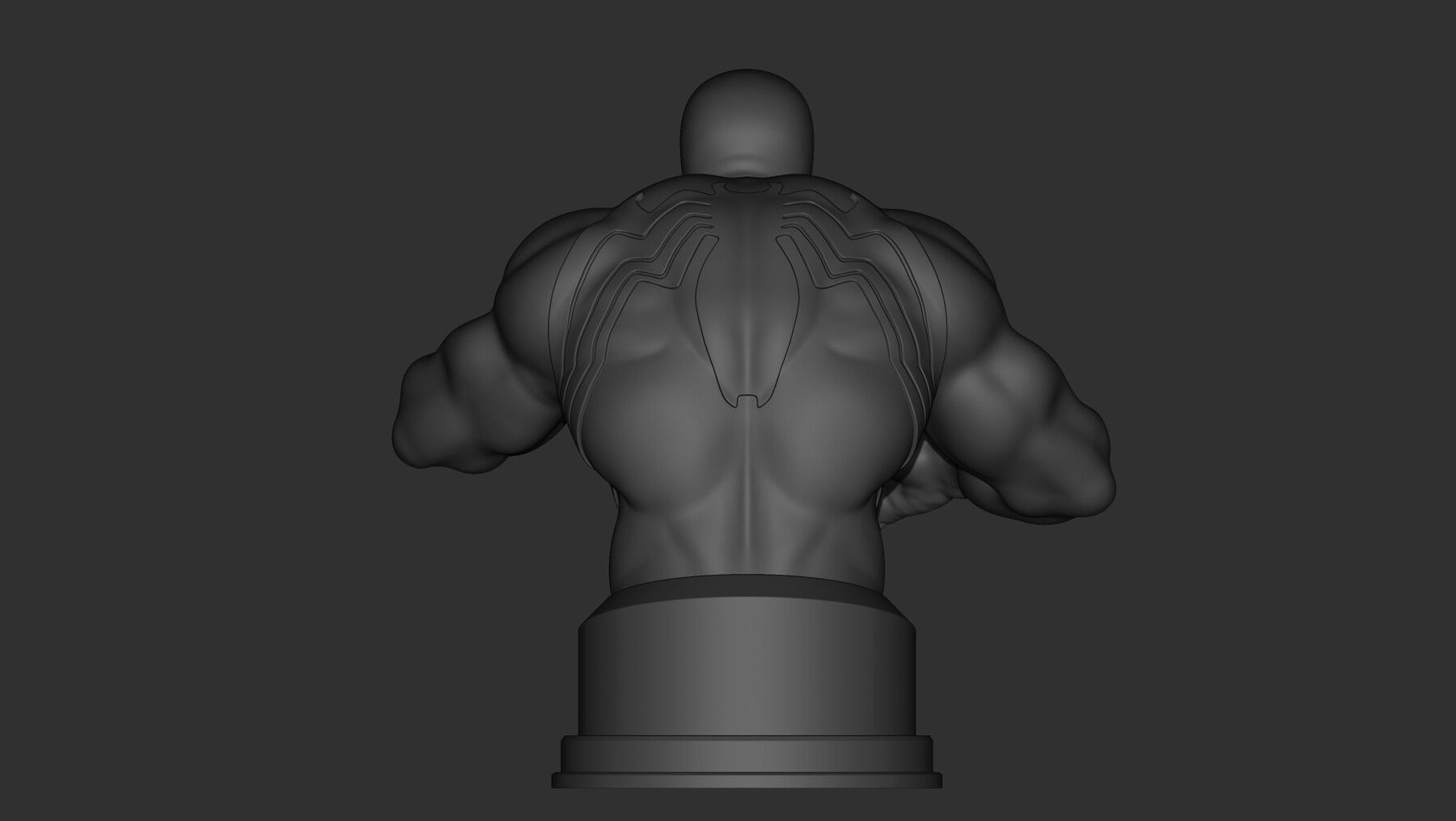 Venom Bust 3D model 3D printable | CGTrader