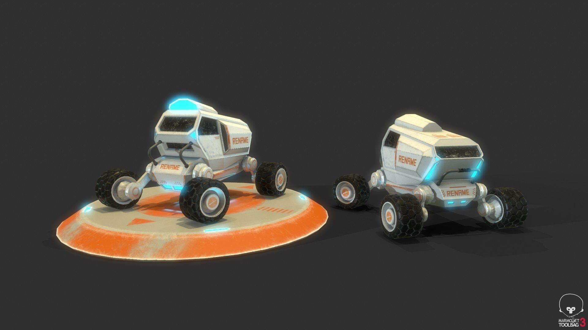 3D model SCI FI VEHICLE LOWPOLY VR / AR / low-poly | CGTrader