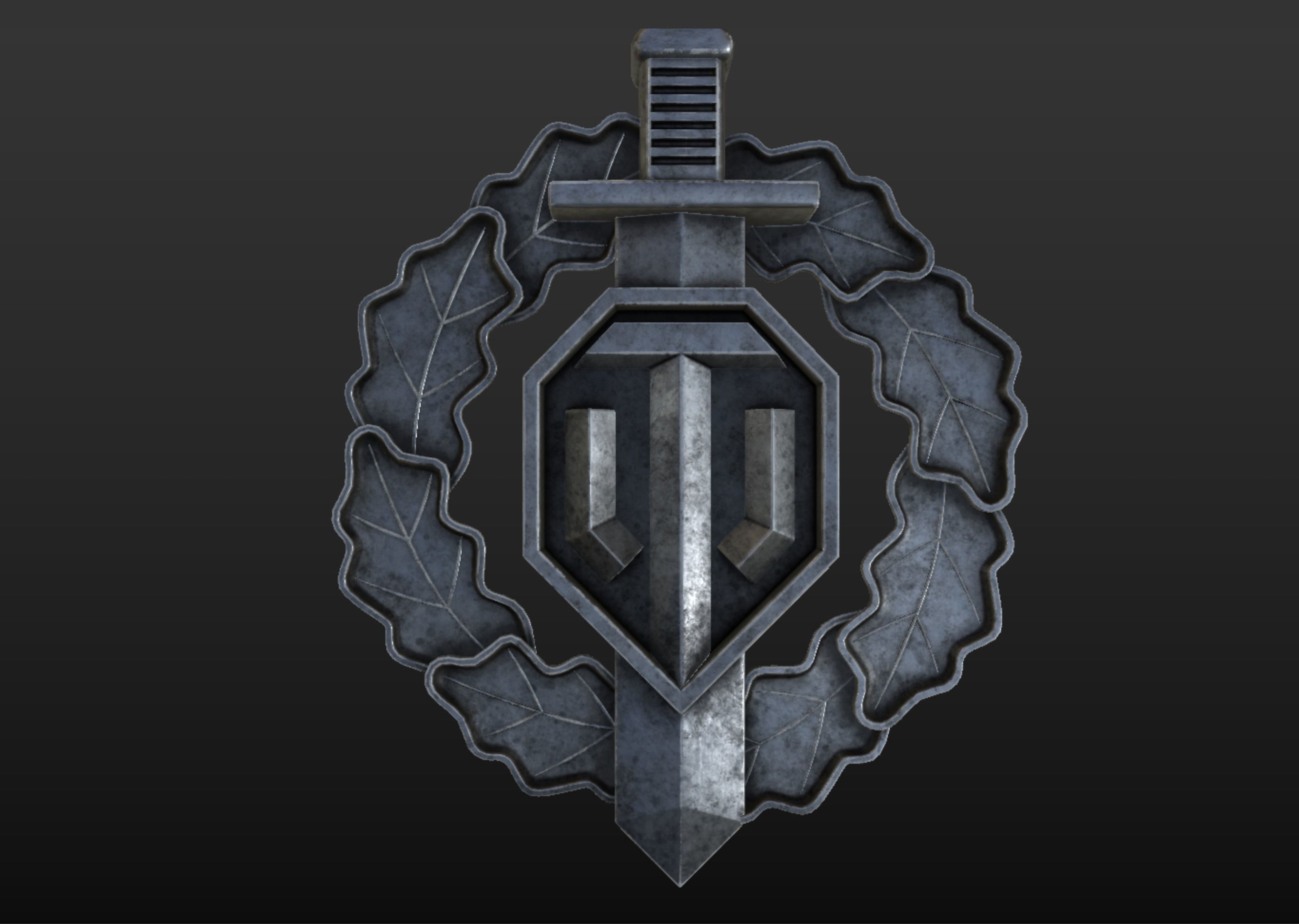 World of Tanks Logo for 3D Printing 3D model 3D printable | CGTrader