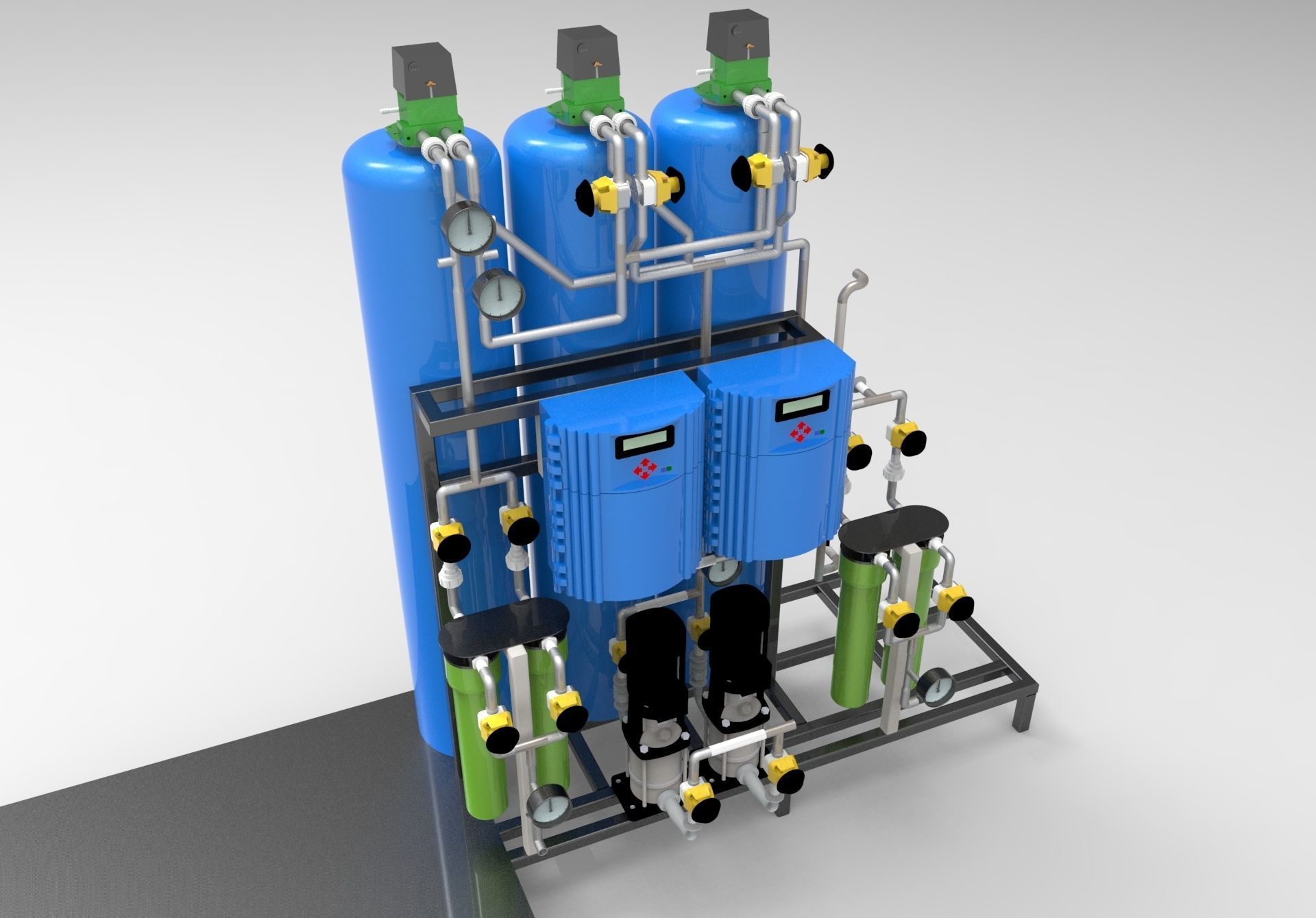 osmosis reverse 3D model | CGTrader