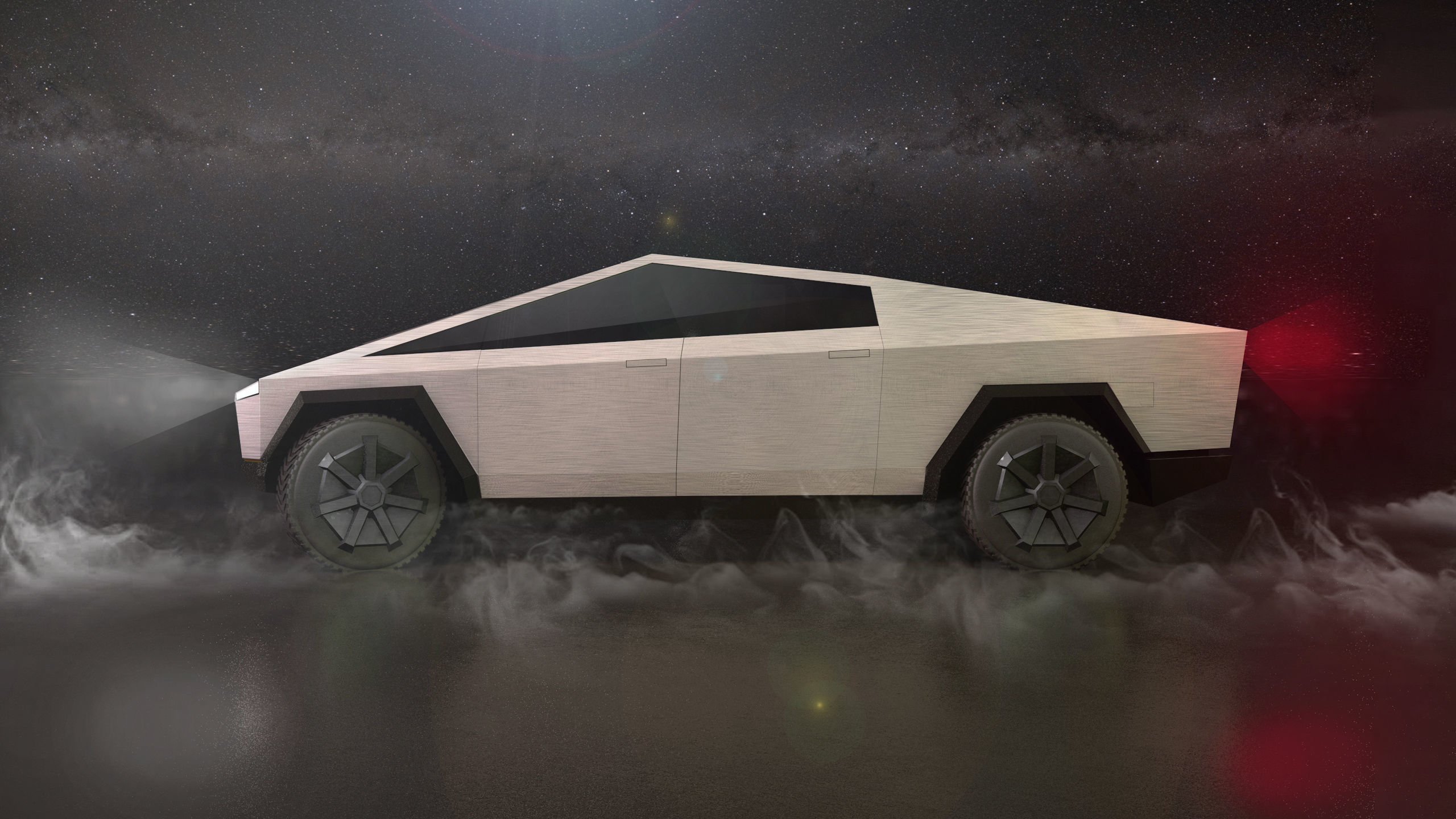 3D model Tesla Cybertruck VR / AR / low-poly | CGTrader