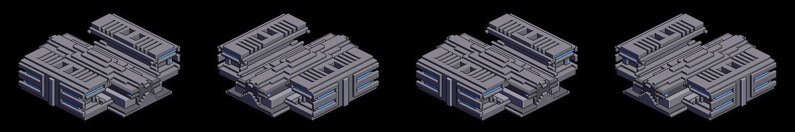 Spaceship Asset pack free VR / AR / low-poly 3D model animated | CGTrader