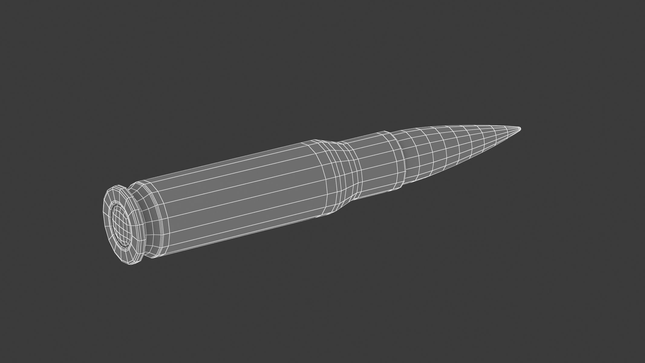 Bullet 308 3D model | CGTrader