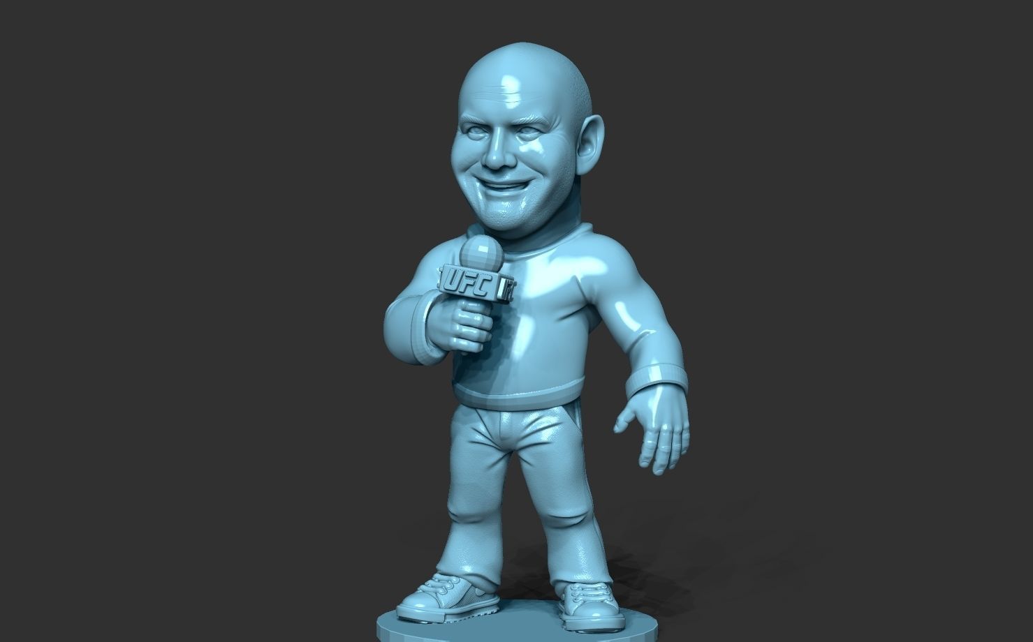 ufc boss 3D model 3D printable | CGTrader