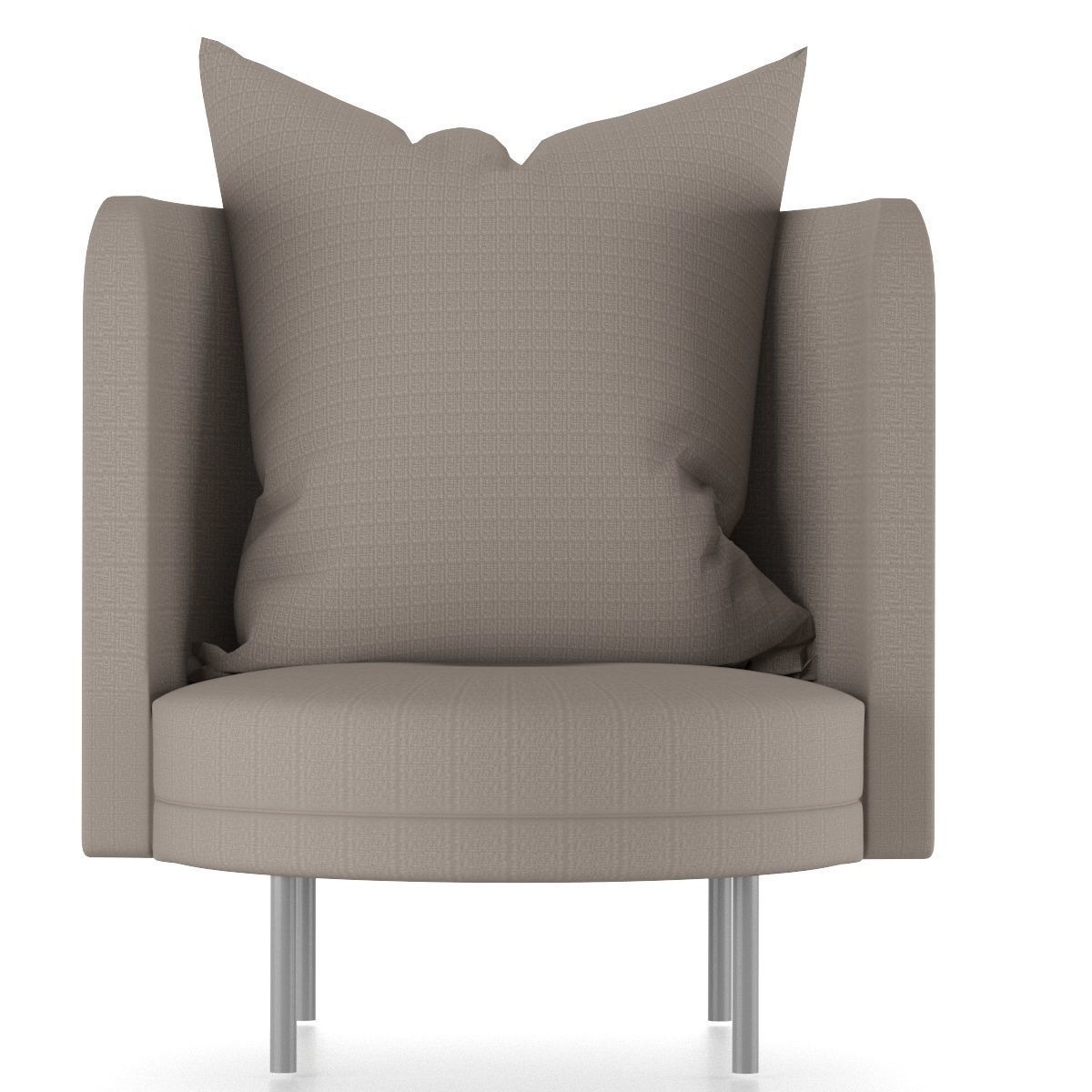 3D model Circular Armchair VR / AR / low-poly | CGTrader