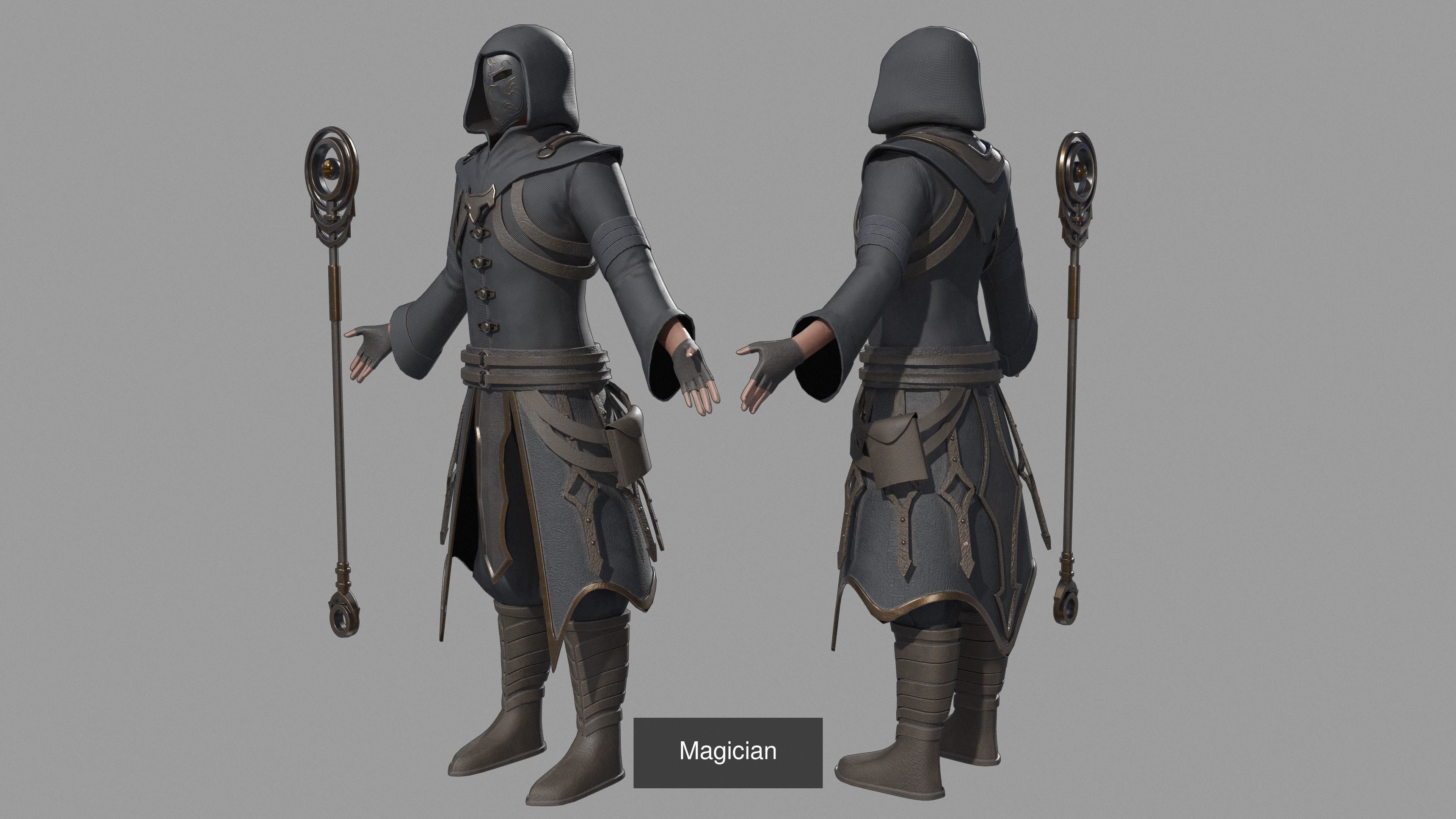 Magician 3D Model Collection | CGTrader