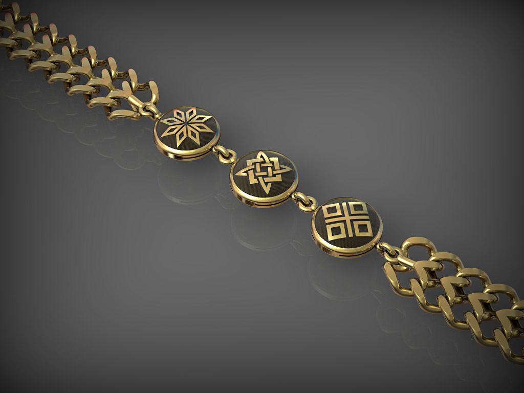 Chain Link 199 3D model 3D printable | CGTrader