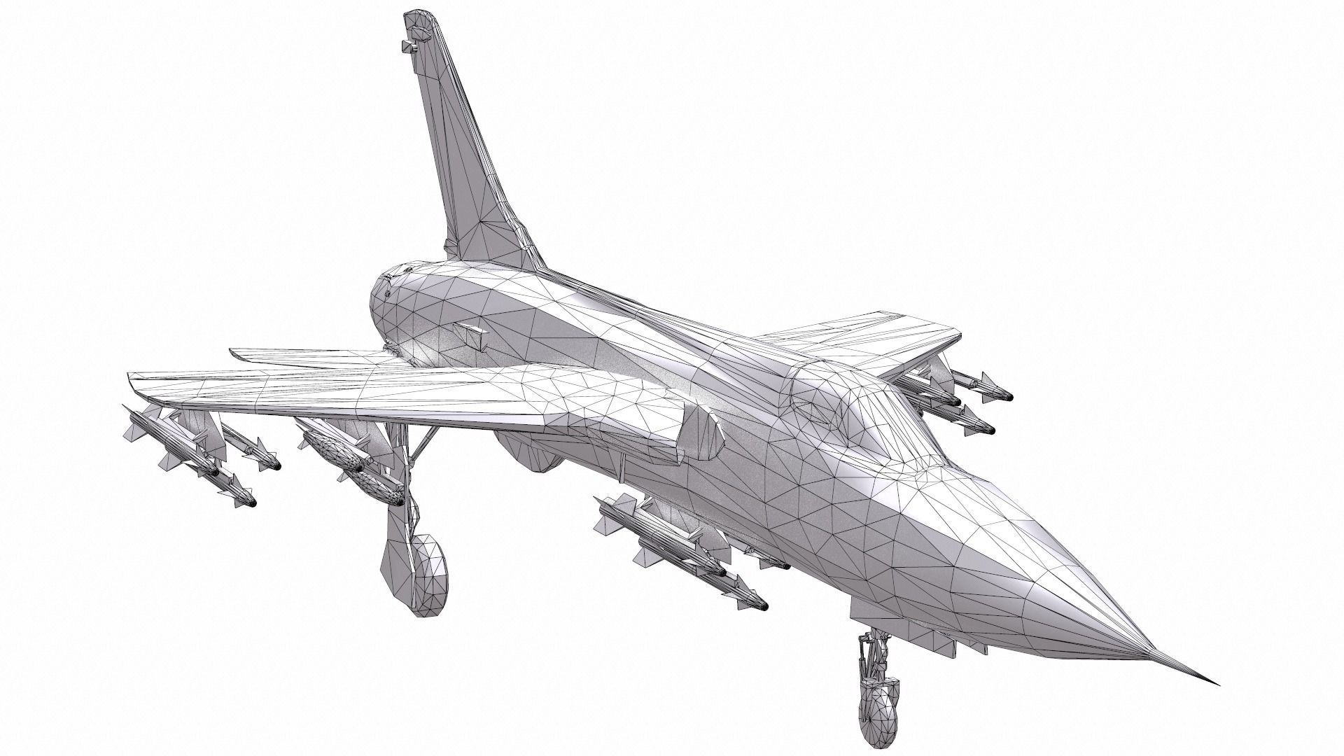 AirCraft 07 - fighter 3D model | CGTrader