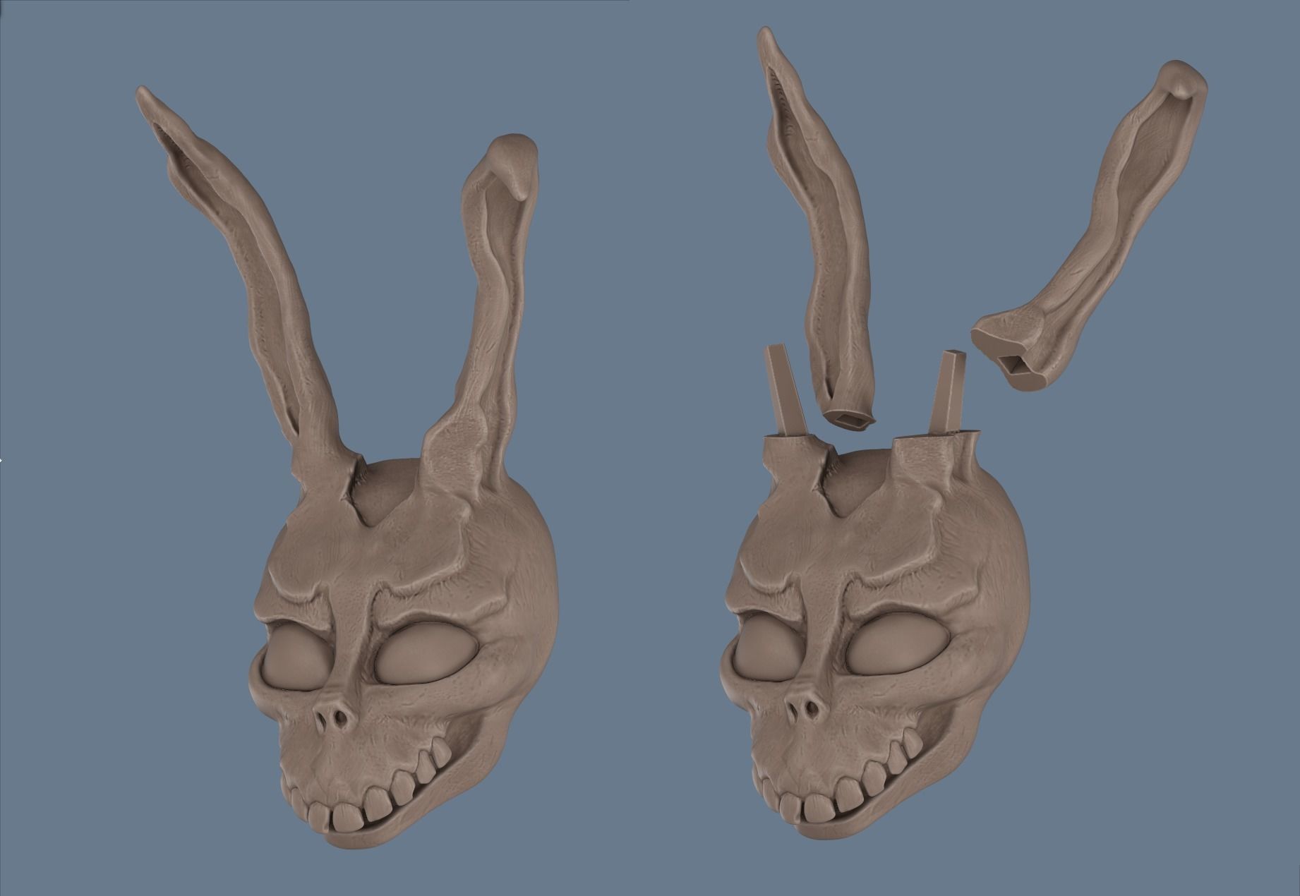 Frank mask from Donnie Darko 3D model 3D printable | CGTrader