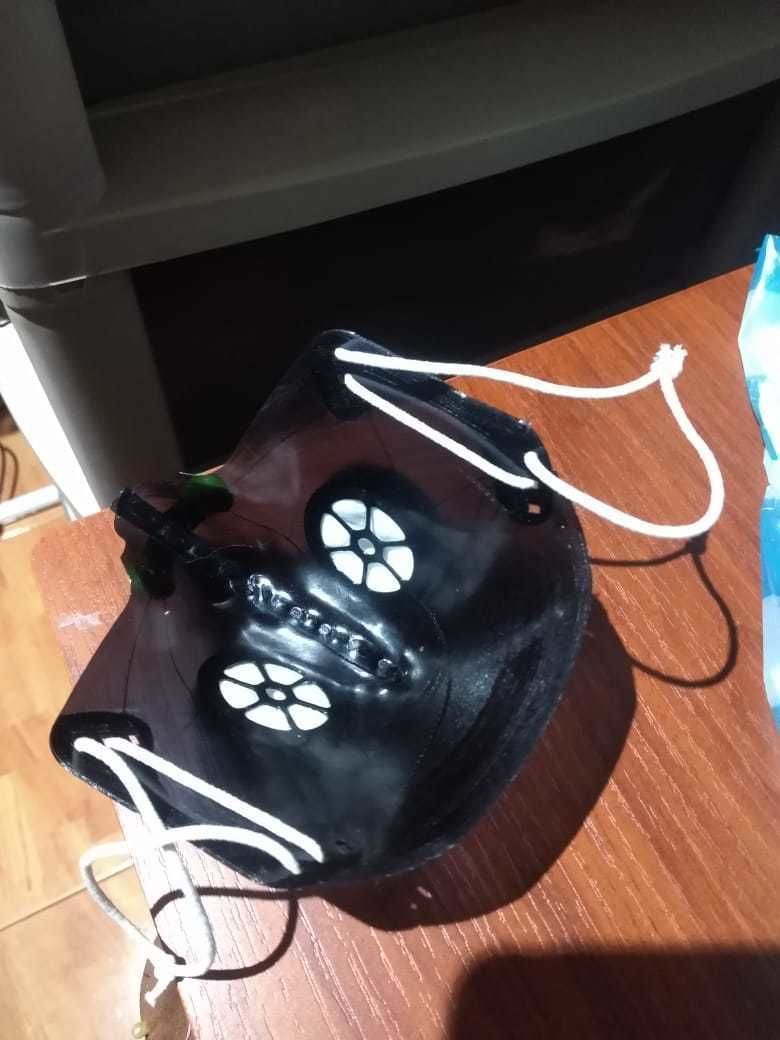 MASK AGAINST COVID 19 FLEXIBLE 3D model 3D printable | CGTrader