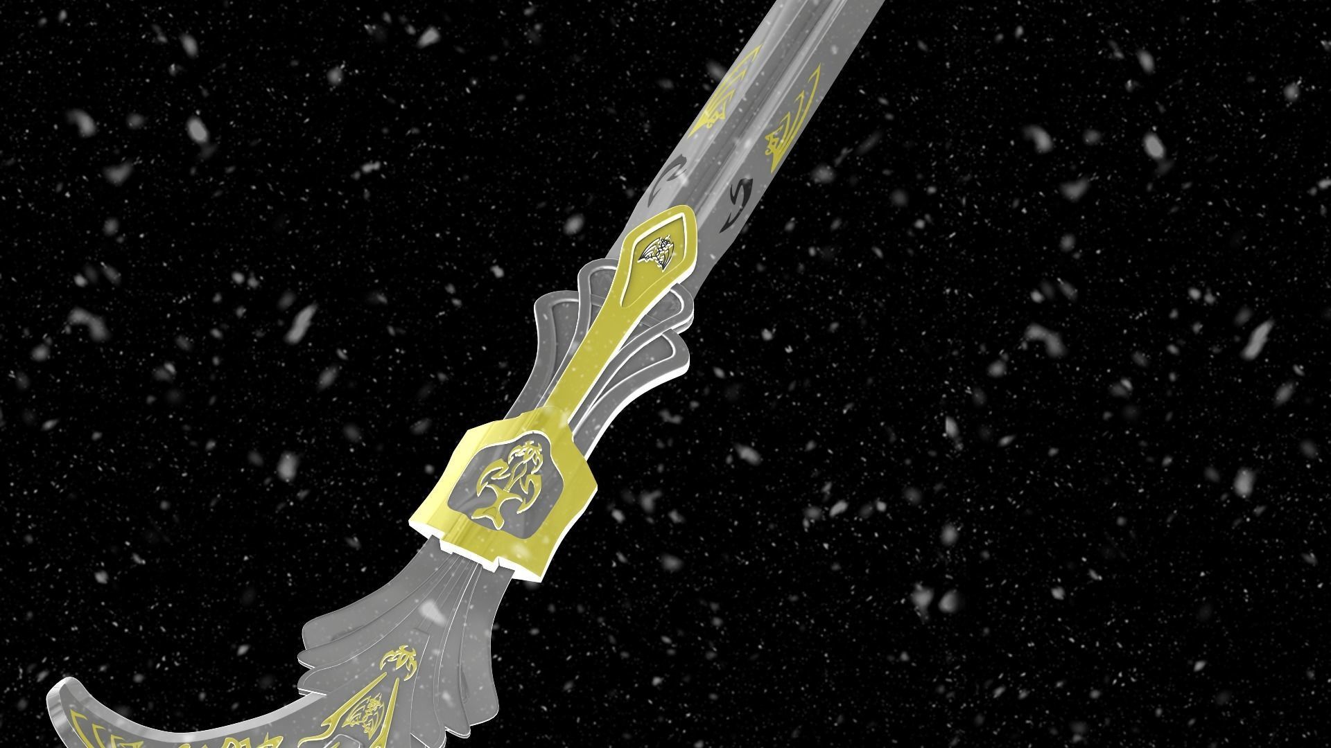 Oath of Death Sword 3D model | CGTrader