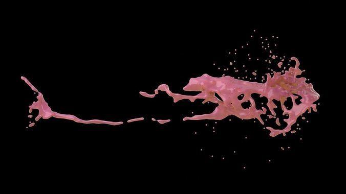 Splash3 3D model | CGTrader