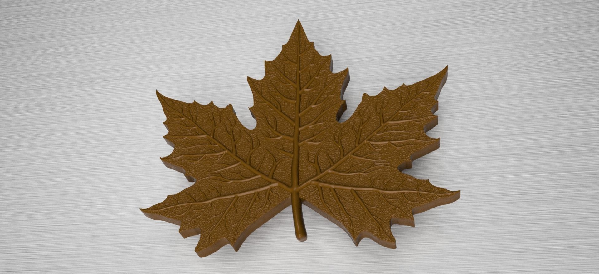 Maple Leaf 3D model 3D printable | CGTrader