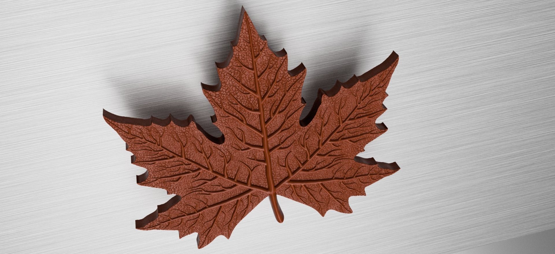 Maple Leaf 3D model 3D printable | CGTrader