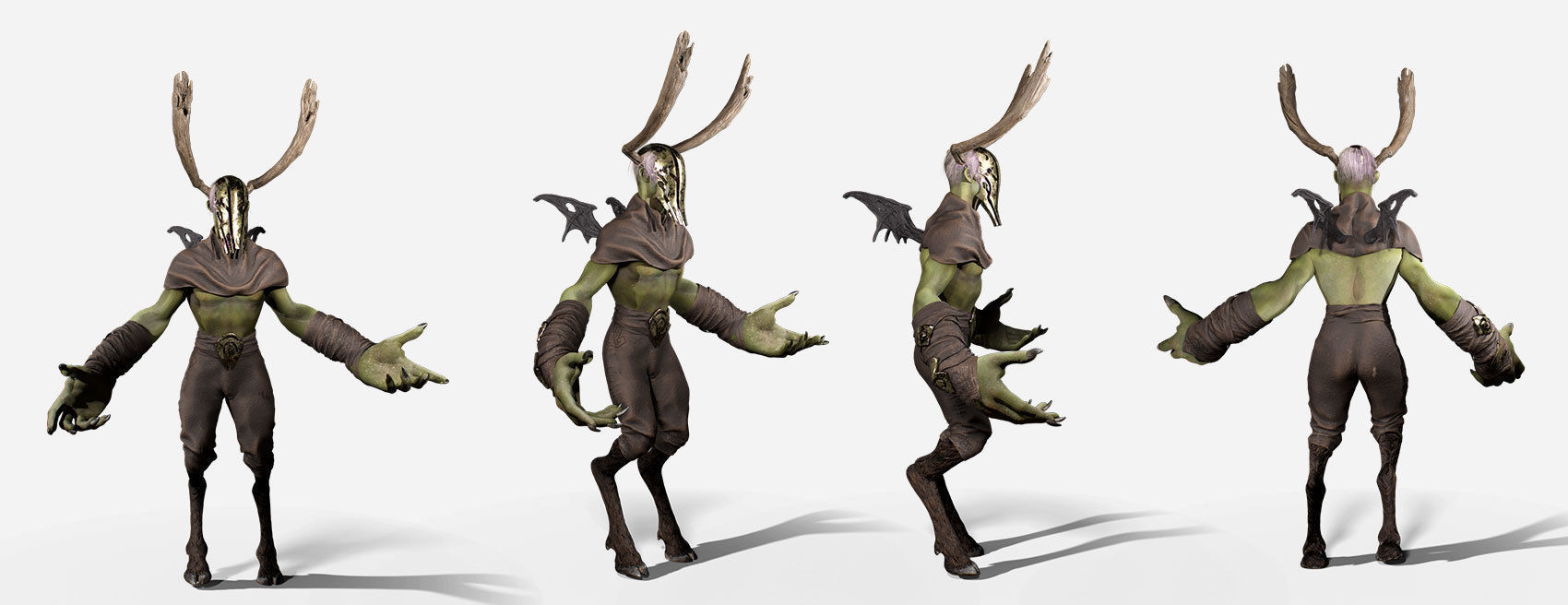 3D model Demon VR / AR / low-poly | CGTrader