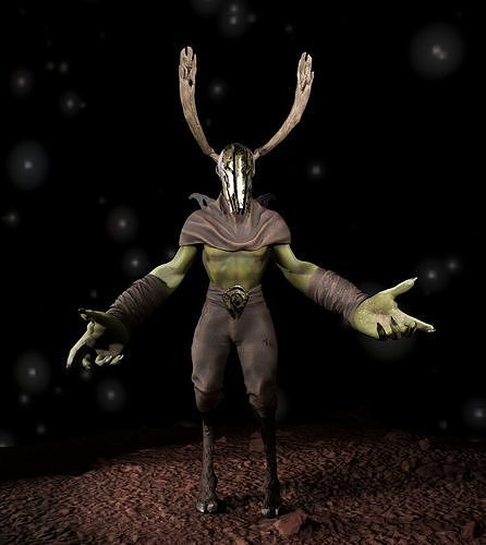 3D model Demon VR / AR / low-poly | CGTrader