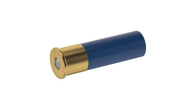 3D model Bullet 20 GAUGE VR / AR / low-poly | CGTrader