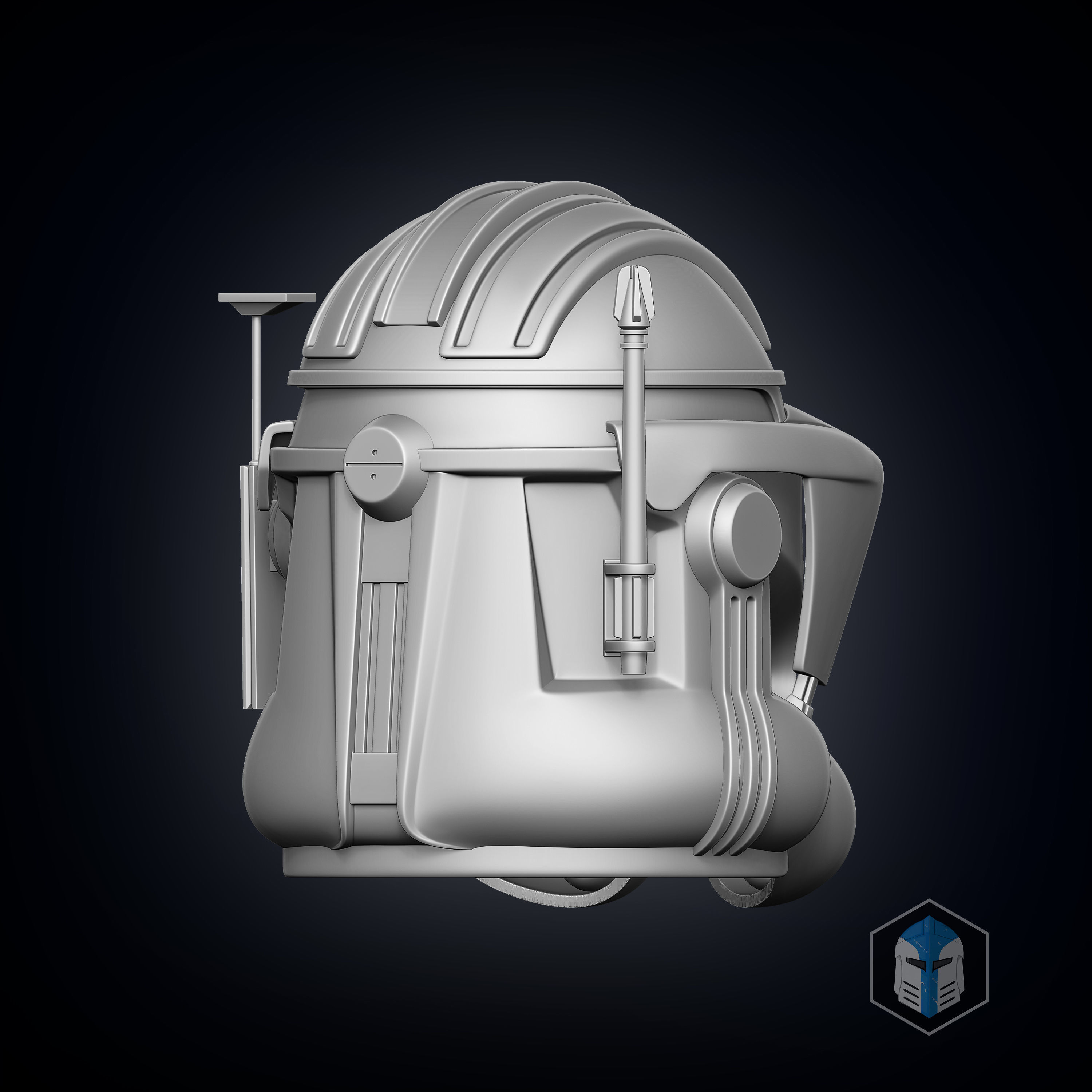 Commander Cody Helmet 3D model 3D printable | CGTrader