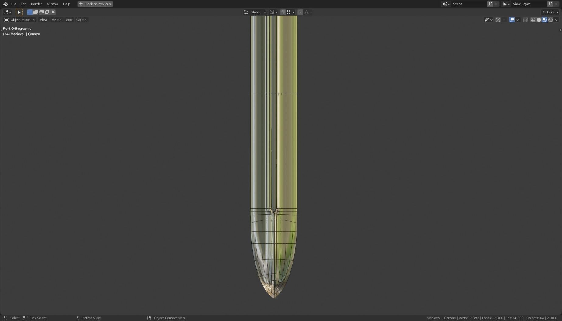 3D model Sword Base Mesh 03 VR / AR / low-poly | CGTrader