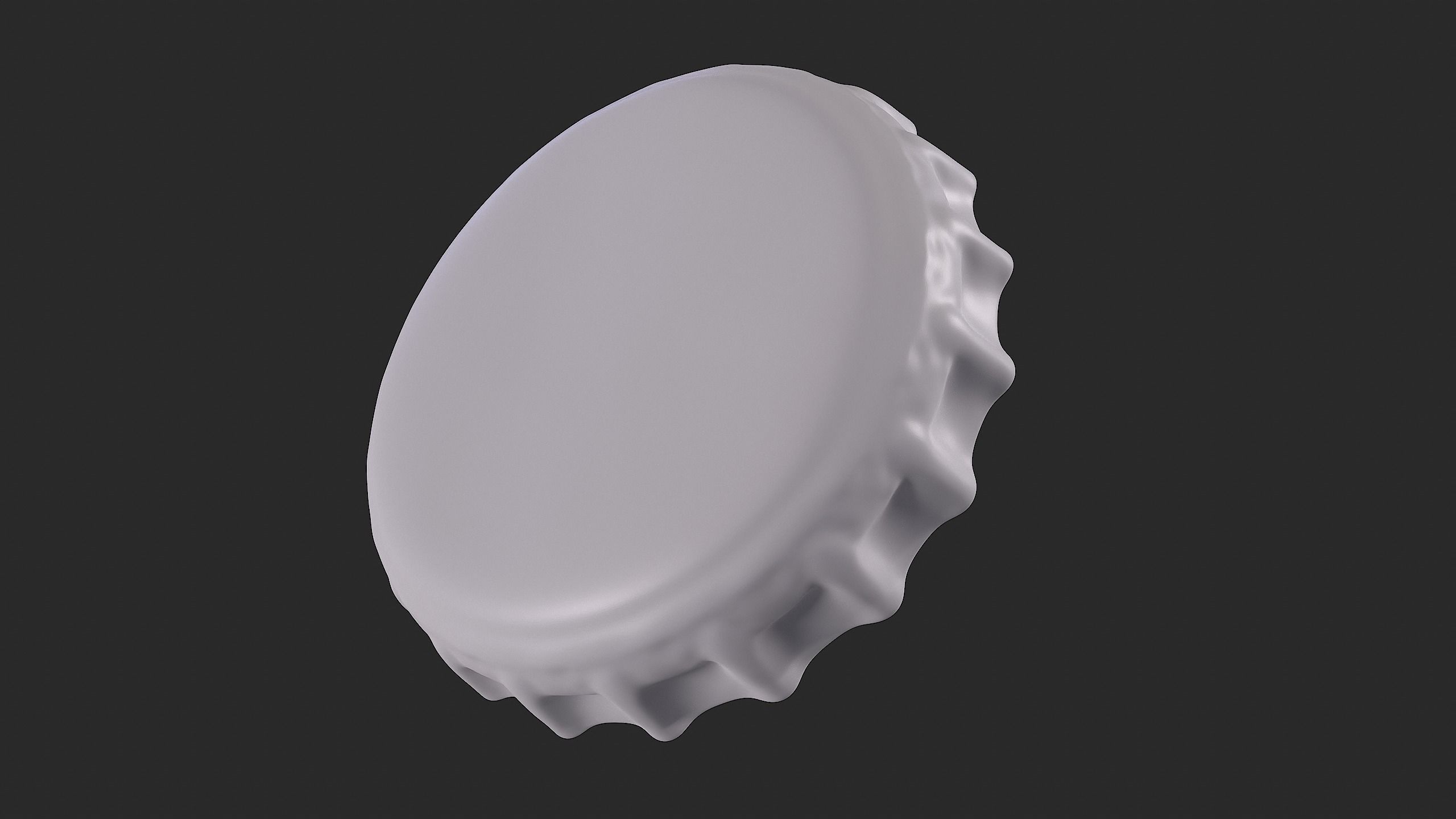 Bottle Cap 3D Model - High Poly - Set of two free 3D model | CGTrader