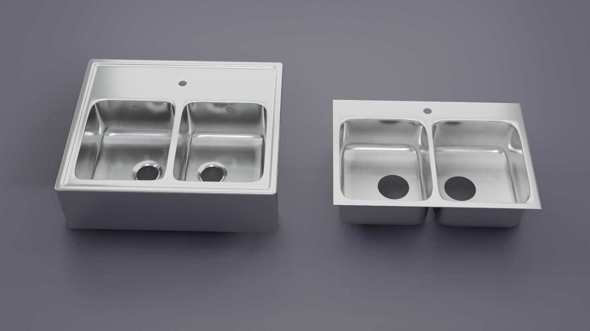 Kitchen Sink LANGUDDEN and BREDSJON - Ikea 3D model | CGTrader