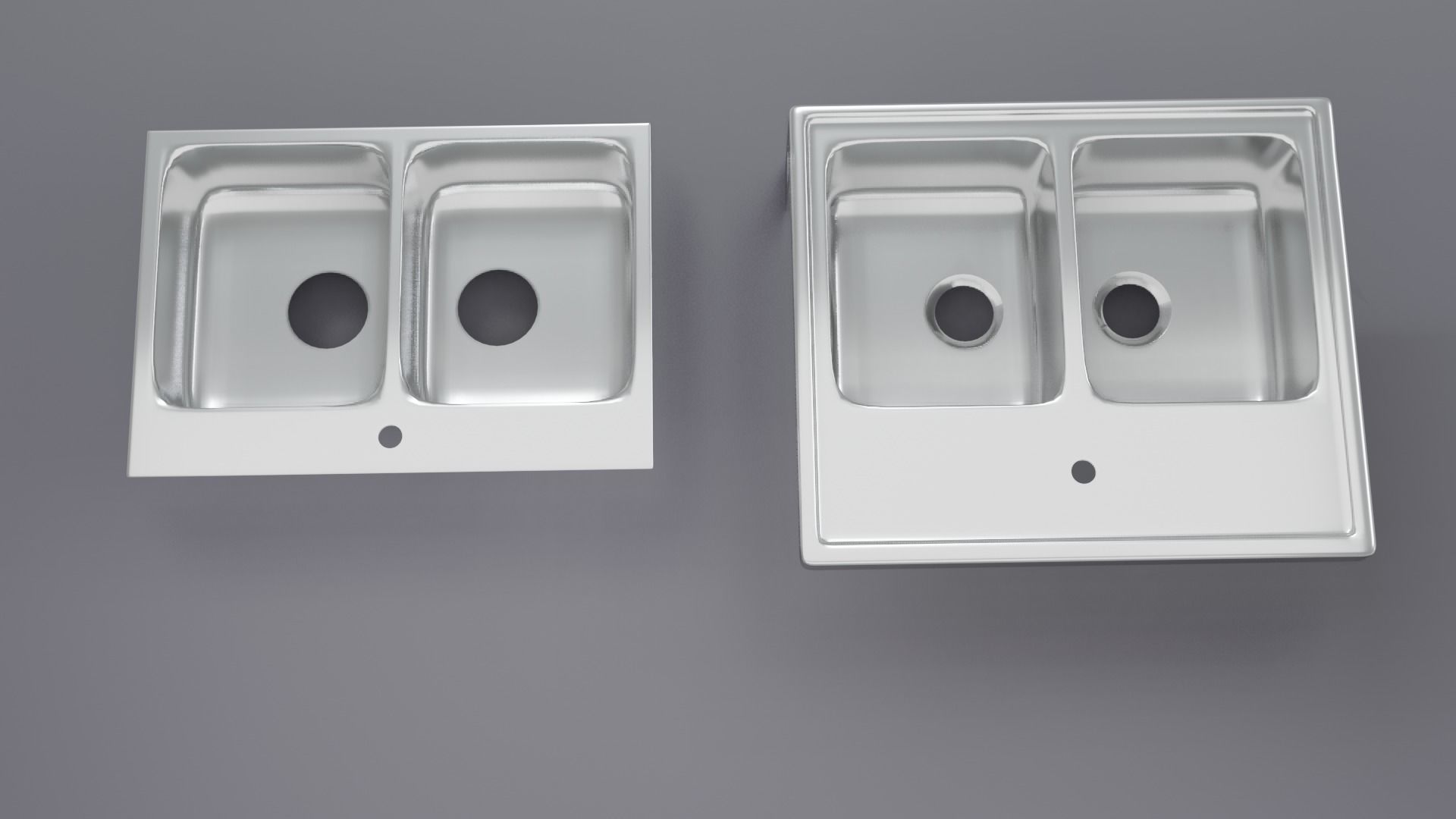 Kitchen Sink LANGUDDEN and BREDSJON - Ikea 3D model | CGTrader