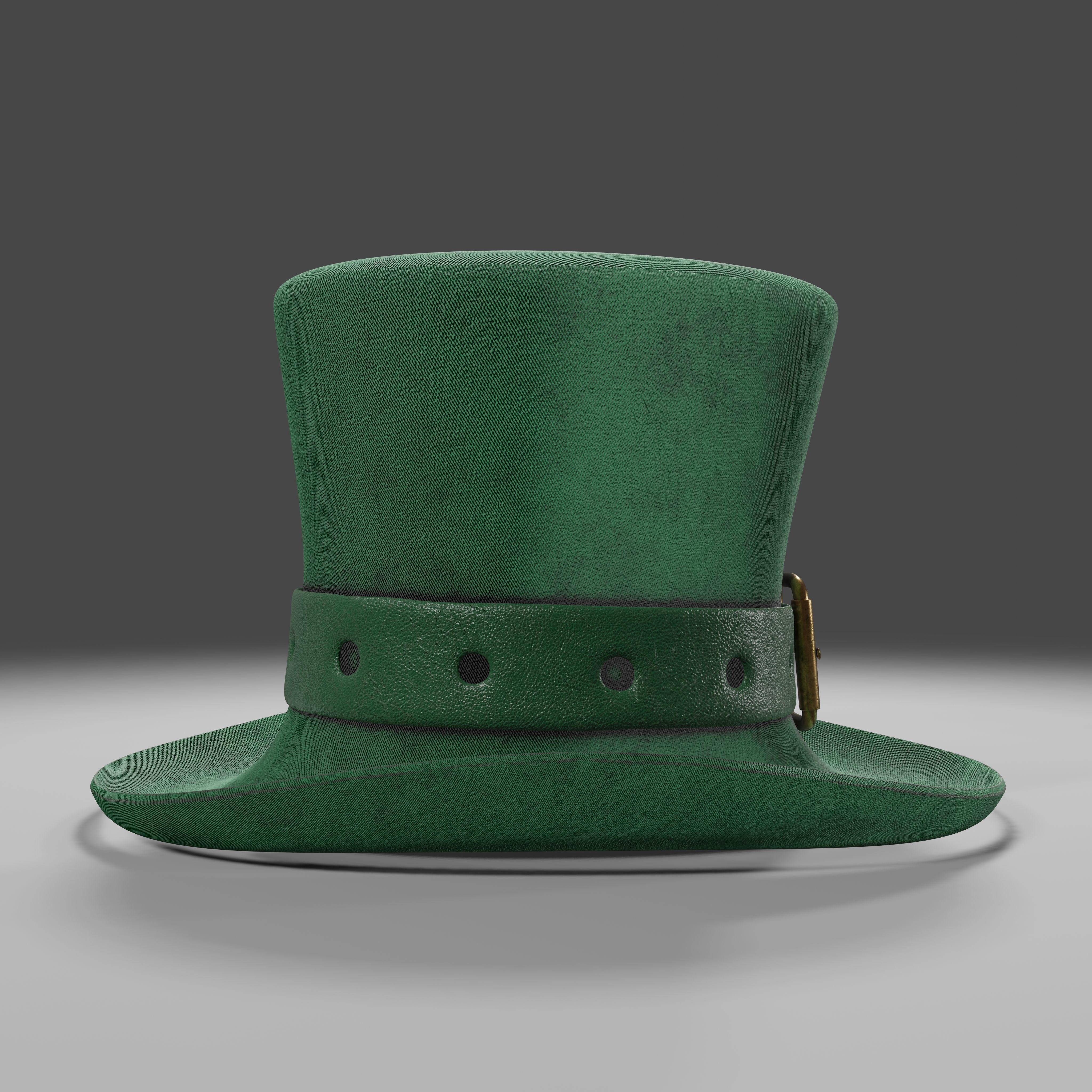 3D model St Patricks Hat Photorealistic PBR - 3D Model VR / AR / low ...