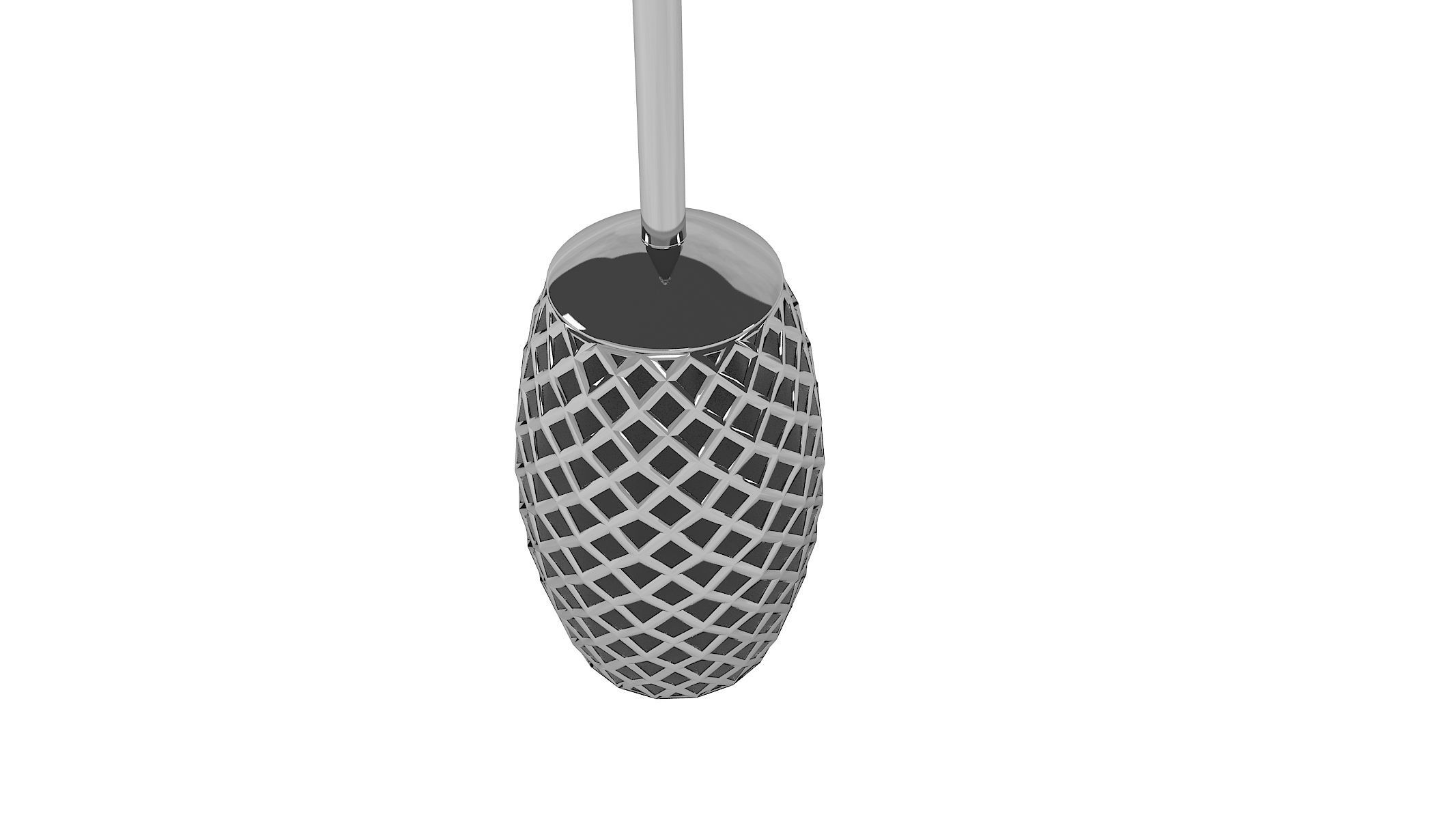 Harrods Luxury Toilet brush 3D model | CGTrader