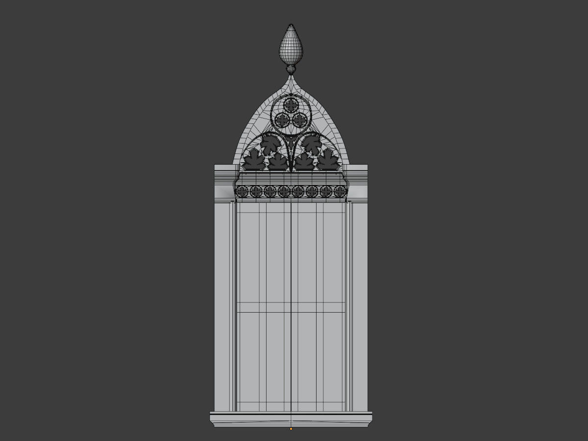 Medieval windows 3D model | CGTrader