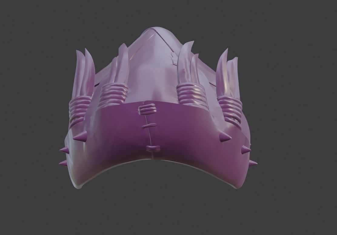Mileena mask from Mortal Kombat 11 - Predator from Nijul 3D model 3D ...