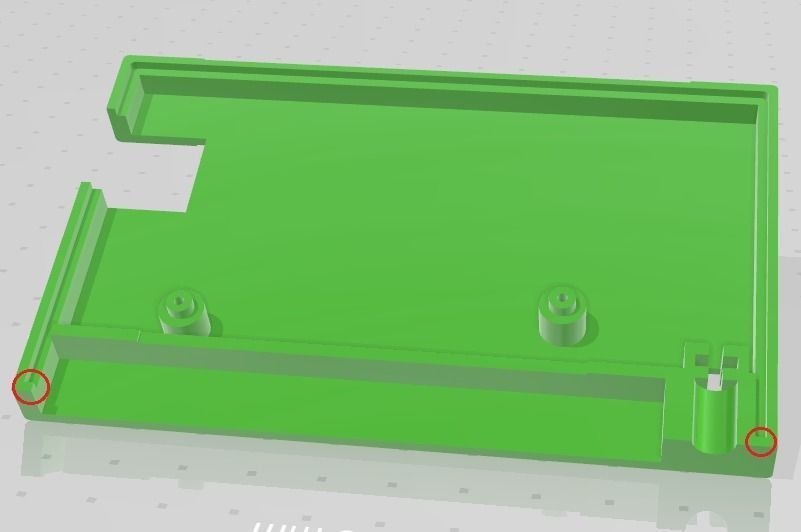 MSX cartridge shell for wide PCB - Konami dowel pillar ver free 3D ...