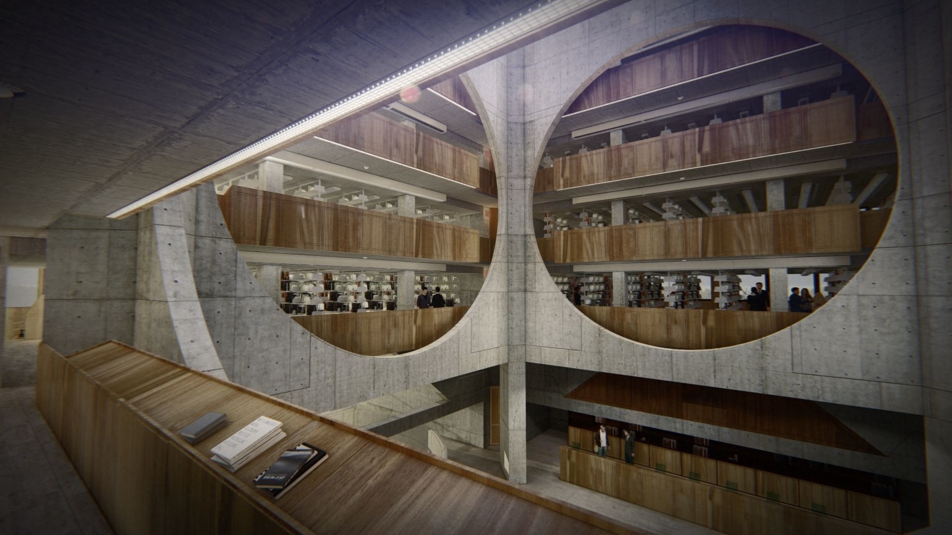 EXETER LIBRARY Louis Kahn 3d Lumion 11 3D model animated | CGTrader