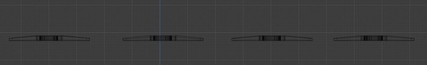 3D model Colored Plastic Rulers VR / AR / low-poly | CGTrader