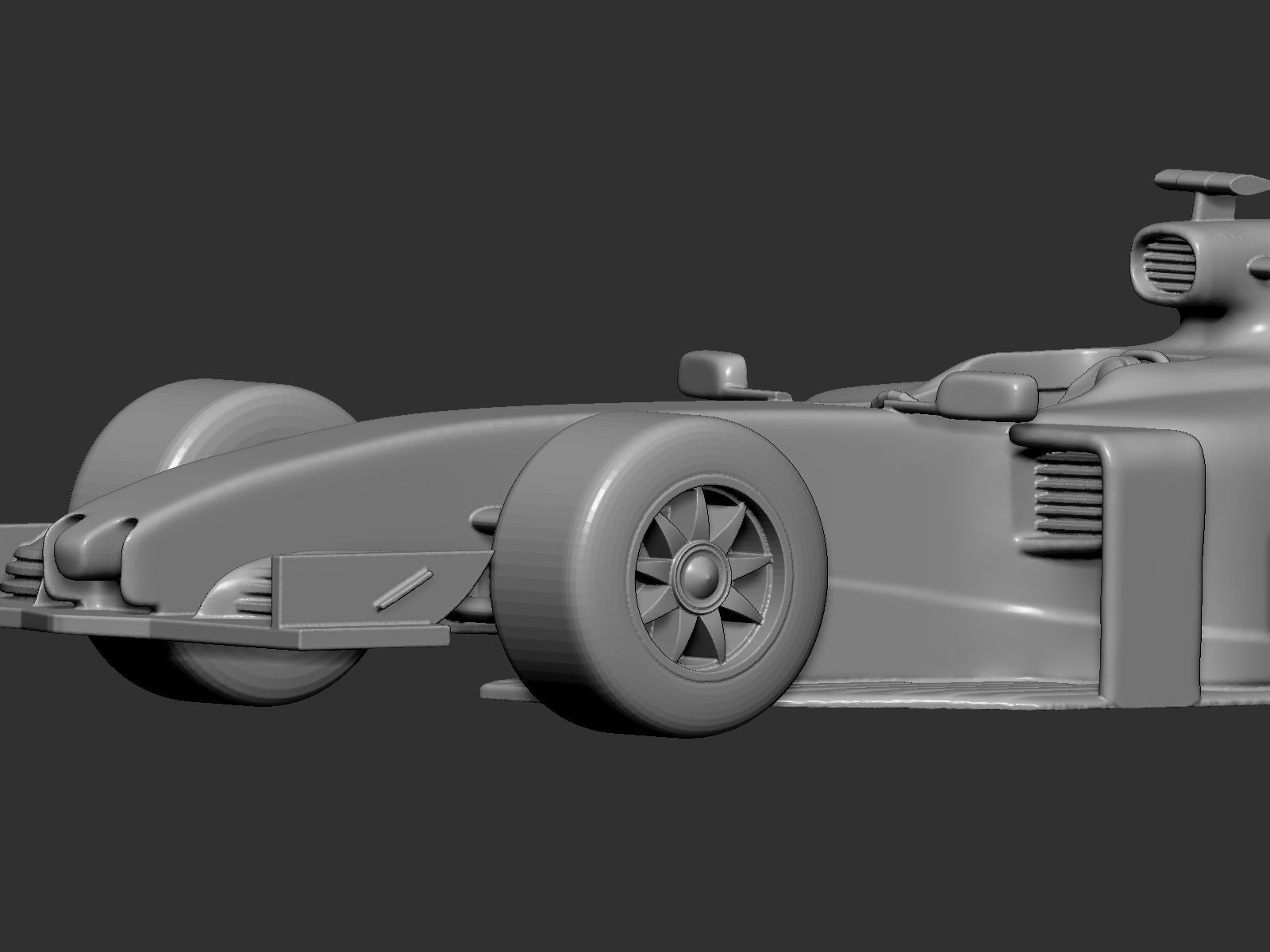 Sports Racing car 3D model 3D printable | CGTrader