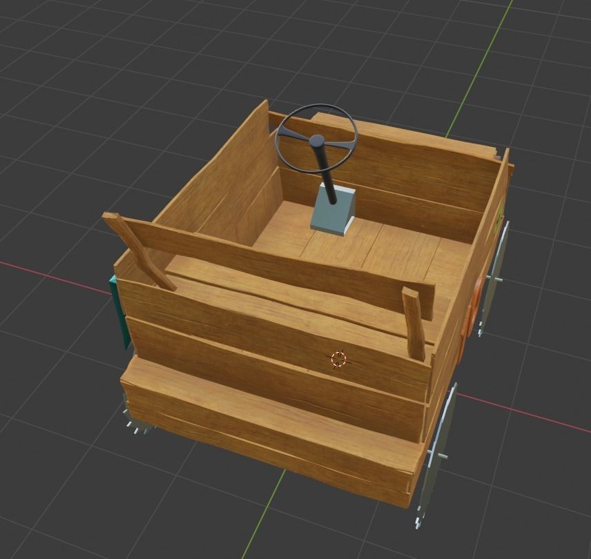 3D model Race Car 10 Sawtooth in the Buzzwagon VR / AR / low-poly ...