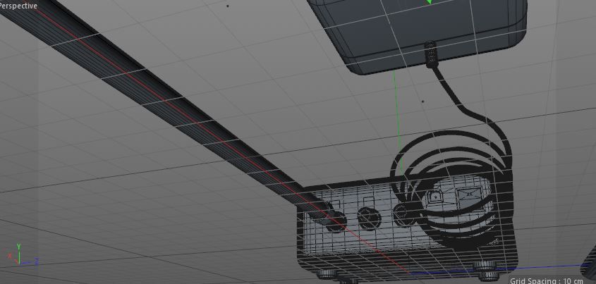 3D Antenna receiver model 3D model animated | CGTrader