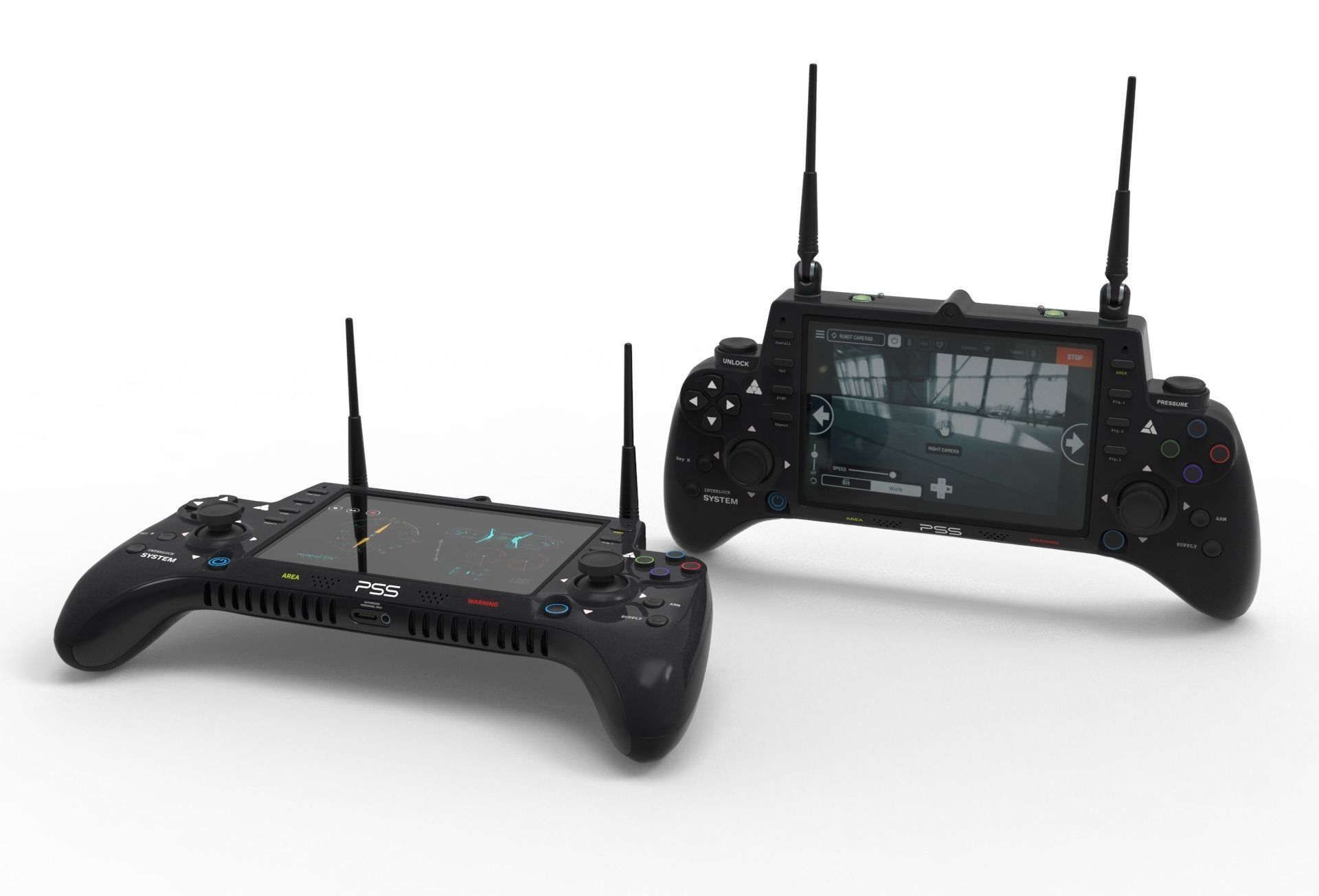 Robot Remote Control 3D model | CGTrader